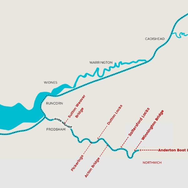 New online River Weaver Map | The Danny